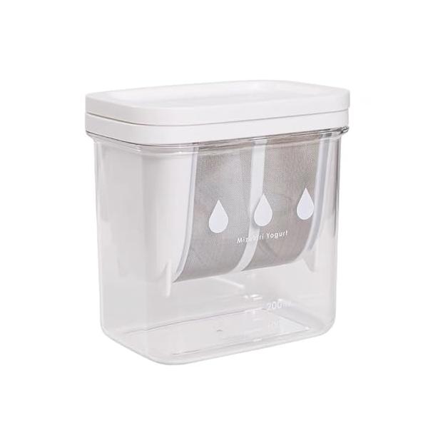 水切りヨーグルトメーカー 水切りヨーグルトメーカーはヨーグルトの厚みを増し、ホエーを簡単に分離できます。無添加で自家製ヨーグルトのまろやかな味わいをお楽しみいただけます。 このヨーグルトストレーナーを使えば、お好みのヨーグルト、チーズ、豆乳...