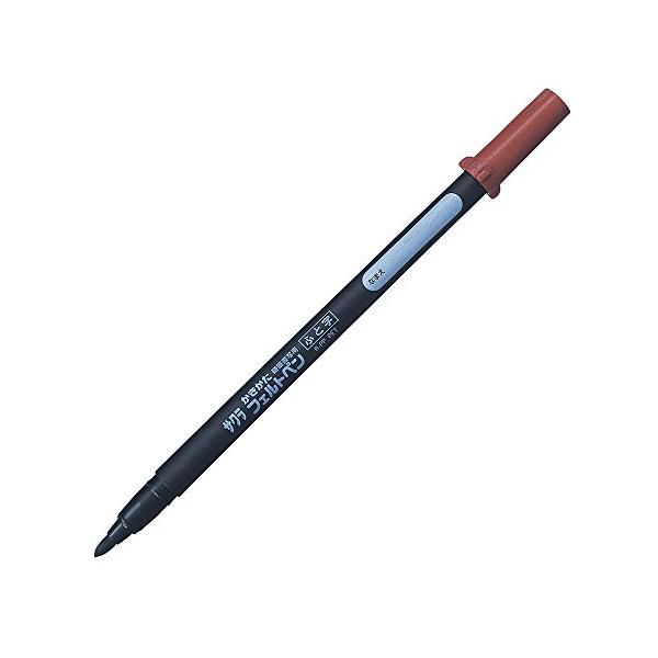 特長 とめ・はね・はらいの表現しやすい特殊チップ採用 線幅 約0.8mm インク 水性顔料インキ 用途 硬筆書写用 セット内容 かきかたフェルトペン太字*10本パック文房具・オフィス用品/学習用品/書道用具/書道筆