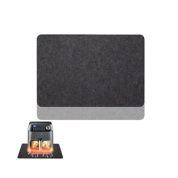 1. 耐熱保護：調理時のテーブル・カウンターを高温から守る この製品はキッチン専用の耐熱マットで、オーブンやエアフライヤー、電子レンジなどを使用する際、高温の器具が直接触れる餐〓やカウンターを損傷から防ぎます。また熱い鍋やボウルを一時的に置...