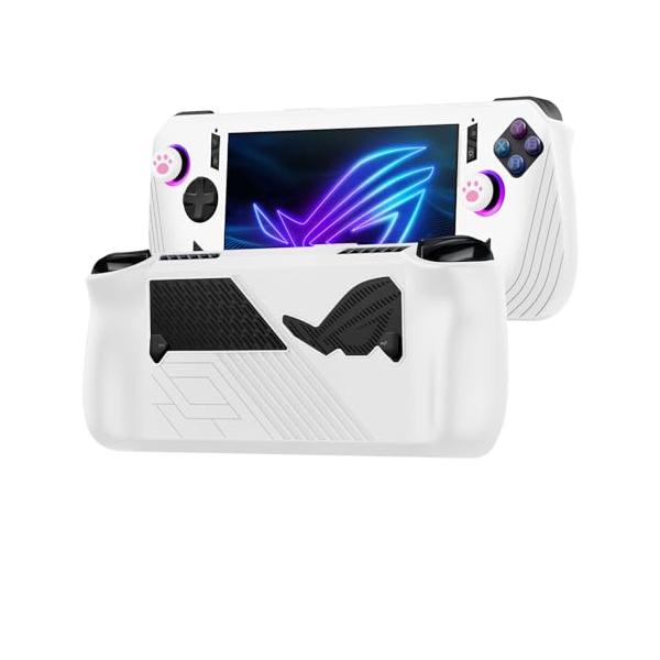 対応機種  Rog Ally X 専用 高品質 柔らかいシリコン素材を採用しており、衝撃を受けても傷を防止し、Rog Ally Xを守れます。環境に優しい材料を使用します。 完璧なフィット感 開口部の穴はすべて揃っており、各ポートやボタンが...