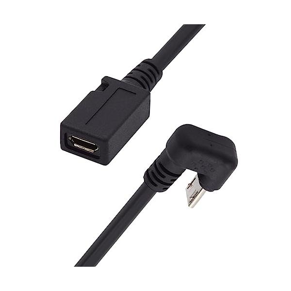 , 角度付きタイプなので、ポート周りのスペースが限られていてもメスポートに接続できます。Micro USB延長ケーブルは、携帯電話、タコグラフ、LEDライトバー、LED小型テーブルランプ、USB小型テーブルランプ、USBファン、その他の小型...