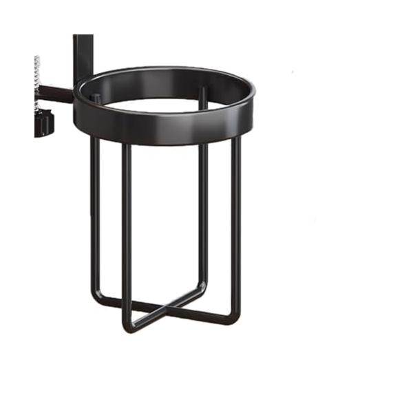 様々な飲み物に使用可能 このドリンクホルダーはデスクやテーブルにしっかりとクリップで固定し、ペットボトル、缶飲料、取っ手付きカップ、コンビニやカフェの持ち帰り品などの定位置を作ります。 簡単設置 組み立ては4本のネジを締めてテーブルトップに...