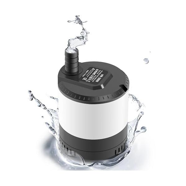 仕様 *入力電圧：AC 100V-110V/50-60Hz *電力：45W *最大揚程：2.8Mぐらい *吐き出し口外径：19mm*1枚&amp;25mm*1枚*最大流量：3000L/H *電源コードの長さ：1.5M *騒音クラス：40デシ...