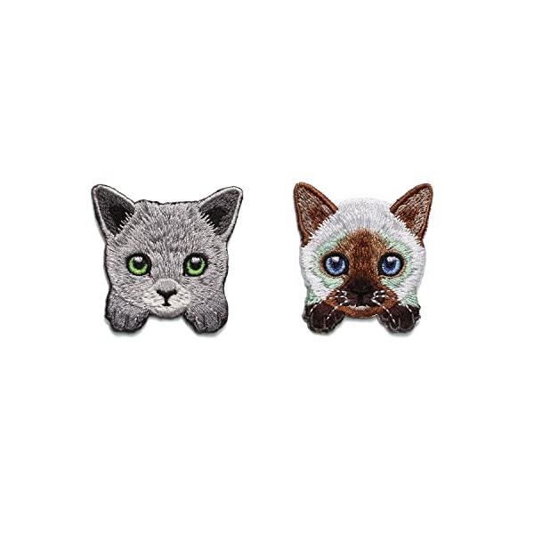 商品：?物刺繍 ワッペン ?地：中國数量：2枚 針包み付き  状態：100％新品素材の説明：レーヨン、ポリエステル取扱説明：シール・アイロン接着両用タイプおすすめの用途：幅広い用途，これらのパッチは、帽子、ジャケット、コート、Tシャツ、ジー...