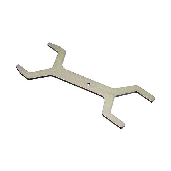 締付スパナオートクリーンU用対辺50mm/54mmTEA61/62系用小便器フラッシュバルブ本体との接続ナットの締付工具TEA61系、TEA62系用小便器フラッシュバルブ本体との接続ナットの締付工具です。DIY・工具・ガーデン/配管・排水用...