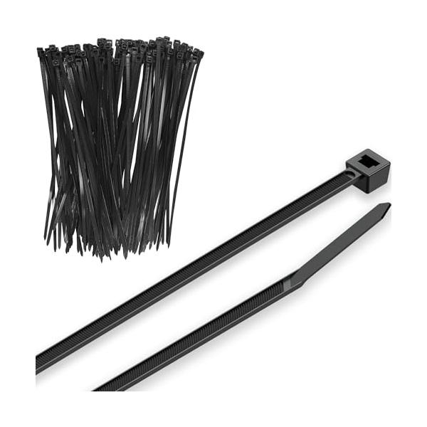 サイズ  長さ：150mm 幅：2.7mm 厚さ：1mm 材質  耐候性ナイロン66 紫外線劣化防止仕様 内容  100本入りDIY・工具・ガーデン/電設/ケーブルアクセサリ/結束バンド