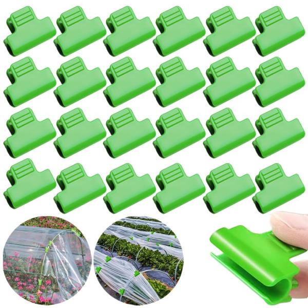 仕様 24個のクリップが入っており、日常使用に十分な数量です。サイズ：16mm、3.5x5cm。外径15 mm * 17 mmのパイプや金属円管に最適です。 高品質材料 クリップは高品質PPプラスチック材料で作られ、錆び、ひび割れ、高温耐性...