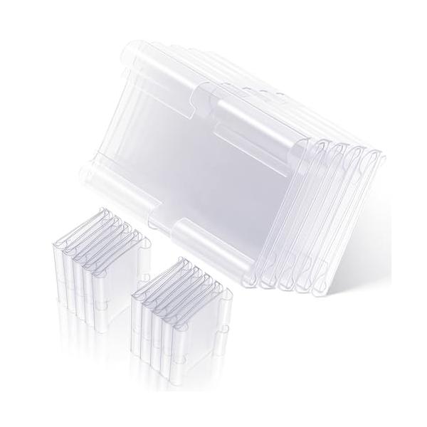 ポップハンガー クリップで留めたり外したりするのが簡単です。耐久性があり、使いにくいです。 プライスホルダー カードタグ が簡単なフック吊り下げ設計、フレームラックへの簡単な取り付け、安定した保持します。 値札プレート 個人的なタグ付けアイ...