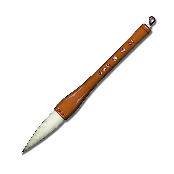 条幅用筆(８号サイズ)用途：条幅紙などの大きい紙や書き初め用毛：兼毫(主に馬毛)軸：プラスチック製毛の根元の直径：約24mm(８分)文房具・オフィス用品/学習用品/書道用具/書道筆