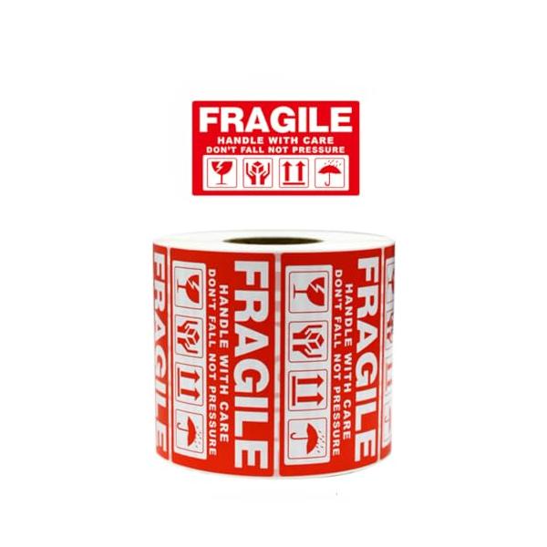 フラジールステッカーで壊れ物をしっかり警告 フラジールや壊れ物、取り扱い注意の文字とわかりやすいマークを大きく表示したステッカーが、国内外の輸送荷物の安全を守り、配慮ある取り扱いを促します。 取扱注意ラベルが幅広い用途で大活躍 割れ物注意・...