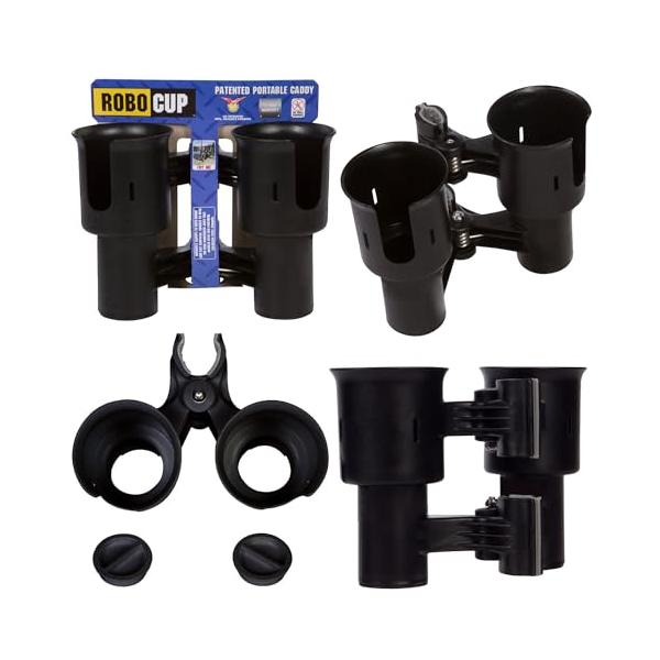 T-H Marine Supplies, Inc. マリン ロボカップ ドリンクホルダー ROBOCUP Black ブラック 1ヶ入スポーツ＆アウトドア/釣り/釣り小物/アクセサリ