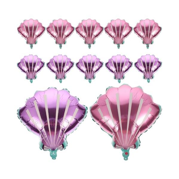 な素材と設計：Gogogmeeのシェルバルーンは丈夫なマイラー素材を使用し、空気漏れが少なくに使用できます。パーティーの装飾に適した耐久性を備えています。鮮やかなカラーで華やかな空間演出：明るく美しい色合いがパーティーの雰囲気を盛り上げ、結...