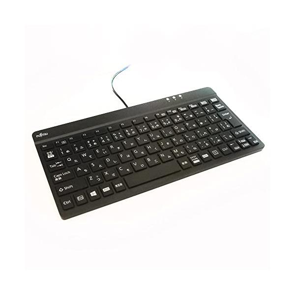 製品サイズ：26 cm* 12.8 cm 厚み 約 0.8 cm重さ：約 220 gケーブル長さ：約 110 cm軽量コンパクトタイプ USB接続 PC用 キーボード日本語 配列パソコン・周辺機器/キーボード・マウス・入力機器/パソコン用キ...