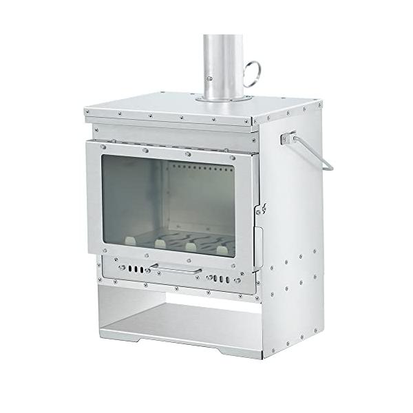 材質:本体は高品質ステンレス鋼を採用、特徴が耐食性に優れていて錆びることなく、強度高く、耐熱性及び耐低温特性に優れております。窓は微結晶耐熱ガラスを採用、熱に強く、何時までもきれいに見え、ホコリを残せず、黒くにくく、安全性を確保しつつ、暖炉...