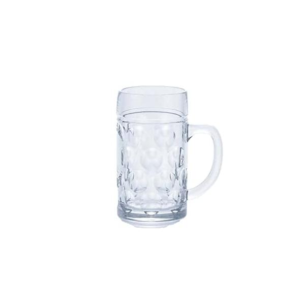 素材:ポリカーボネイトサイズ:直径106*H199*W163mm容量:1300ml仕様:耐冷体熱温度/-20**120*機能:軽量、耐久性、耐衝撃性ホーム＆キッチン:食器・グラス・カトラリー:グラス・デカンタ:グラス・タンブラー:ビアジョッキ