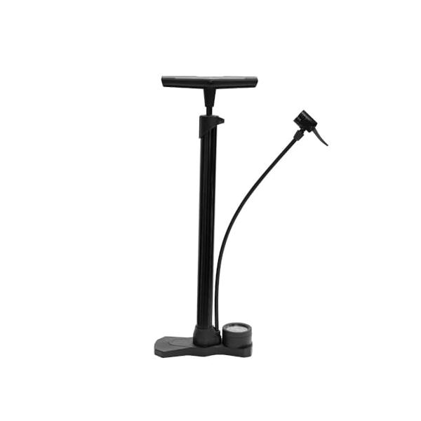 気圧ゲージ付き空気入れ 気圧ゲージ付きなので、空気圧を確認しながら空気入れが可能です。仏式/英式/米式 バルブ対応 使用シーン様々 自転車タイヤはもちろん、サッカーやバレーボール、浮き輪などのビニール遊具にもお使いいただけます。 握りやすい...