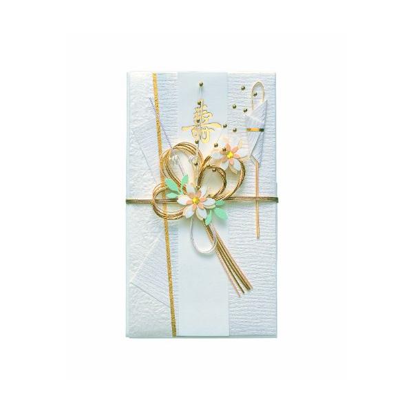 用途 婚礼用  金額の目安 1万円*10万円くらいまできらきらと煌めくグリッターを全体にちりばめた、ホログラムが印象的な爽やかな金封。 サイズ 105*185mm 短冊 Happy Wedding・寿・御結婚御祝・無地中袋付文房具・オフィス...