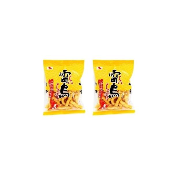 山中食品 雷鳥 ソフトなガーリック味 82gx2袋ソフトなガーリック味食品・飲料・お酒/菓子・スナック/せんべい・米菓