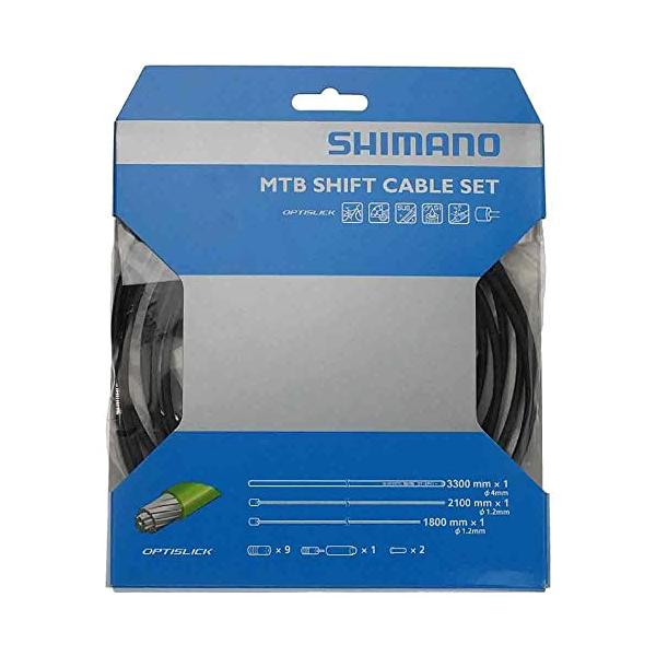 ブラックインナーワイヤー:φ1.2mm*2100mm(1本) φ1.2mm*1800mm(1本)スモールパーツ:アウターキャップ9個、シールドアウターキャップ、ラバーシールド、インナーエンドキャップ2個アウターケーシング:OT-SP41 3...