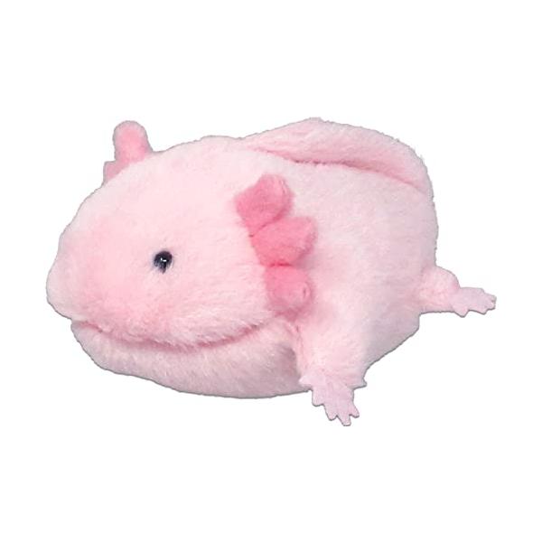 海の生き物たち「海中散歩」シリーズの、さらさらシャーベット生地を使用した触り心地抜群のウーパールーパーのぬいぐるみです。パステル調の色合いがとっても可愛い!ちょこんと置くことが出来る手乗りサイズです。商品サイズ:幅130mm*高さ70mm*...