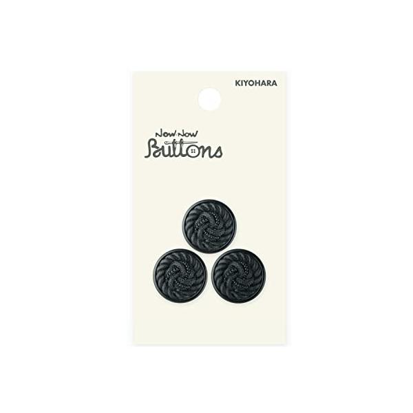 ブラックフォーマルに合う洗練されたデザインの組紐調で、高級感を演出します。商品本体サイズ：直径約18mm入数：3個素材：アクリル生産国：日本ホビー/手芸・画材/裁縫材料/ボタン