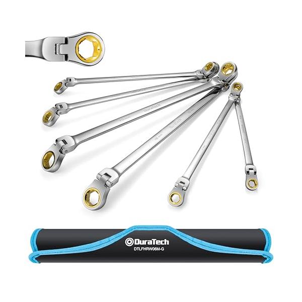 抜群な滑り止めの設計 ボルトやナットの六辺を全体にしっかり覆うように嵌ることになっている滑り止めの設計しております。85％以内の角度潰れたボルトでも締め付けやゆるめ作業がお進めます 普通の六角レンチは角度潰れたボルトに使えないです 。 首振...