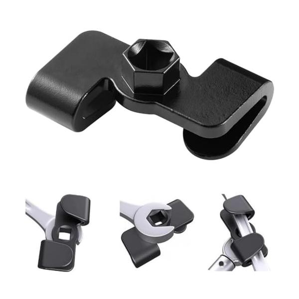 レバー構造 レンチの頑丈な構造を長くすることで、ドライバの滑りや丸みを防止し、摩耗を低減し、頑固なナットやボルトを簡単に取り外し、作業に追加のレバーを提供できます。 ? 互換サイズ スパナ延長器は1/2インチドライブまたは21mm六角ドライ...