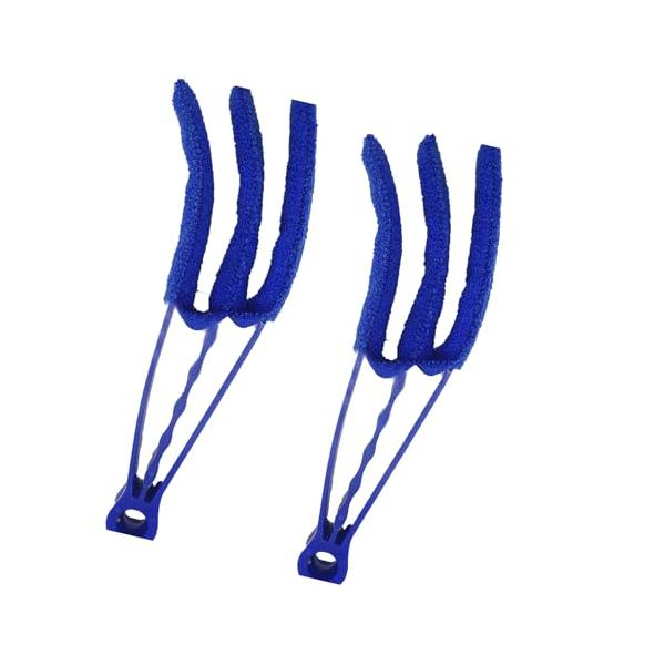 セット内容：2個入り 汚れたらすぐに交換できて、まとめて洗う、常に便利です。時短&amp;高効率:このブラインドクリーニング一回で二つシャッターを清掃して、普通のクリーナーより時間を節約して便利で、効率アップを実現。取り外しやすい：このドア...