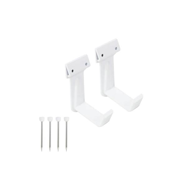 色：ホワイトサイズ：30mmカラー：白色素材：鉄仕上げ：塗装仕上げ入り数：１組受幅：30ｍｍDIY・工具・ガーデン:建築金物:建築金具:額受・ピクチャーハンガー