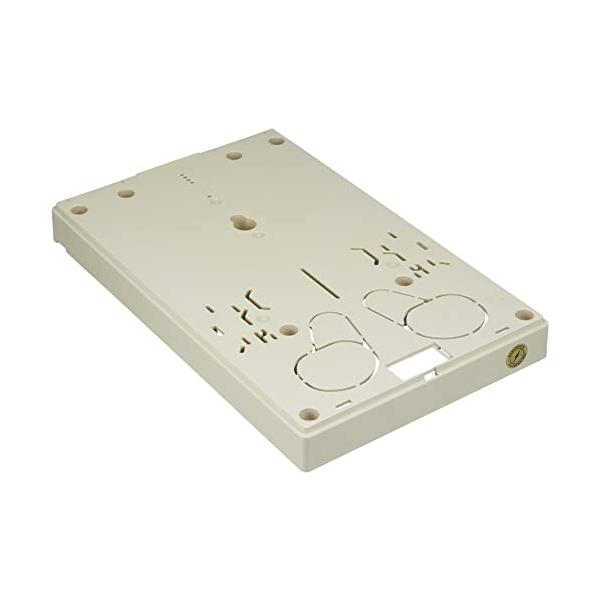 高耐候性樹脂ノック穴変更(当社品NDM 型同様)。材質:硬質塩化ビニル付属品:丸木ねじ4.5*25(4本)、なべタッピン4.0*35(2本)、なべタッピン(SUS)4.0*16(1本)アイボリーDIY・工具・ガーデン:電設:電設用部品・資材