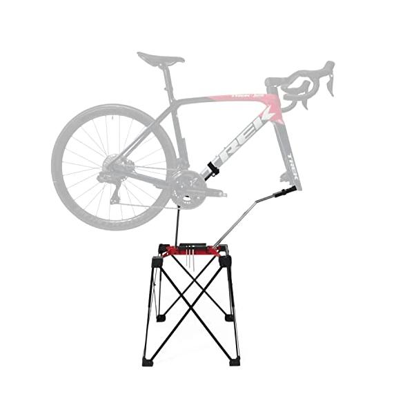 スルーアクスル・ディスクブレーキ対応。 iWA1専用作業台を使用してのしっかりとしたメンテナンスから、iWA1単体での日常点検や日々のメンテナンス、室内のディスプレイなど、ロードバイクスタンドに求めるすべての機能を搭載。 ディスプレイ、洗車...