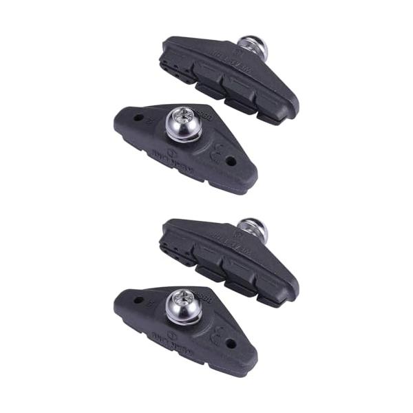 あらゆる気象条件で優れた性能を発揮ミディアムコンパウンドですぐれたグリップ力と磨耗の軽減が実現。特別な排水システムデザインで雨天時での制動力を確保し、きしみ音も防止。参考重量：90g 4個セット4個1組。スポーツ&amp;アウトドア:自転車...