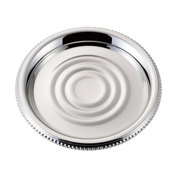 サイズ:径10.2*H1.1cm材質:18-8ステンレス生産国:日本ホーム＆キッチン:キッチン用品:卓上用品:コースター