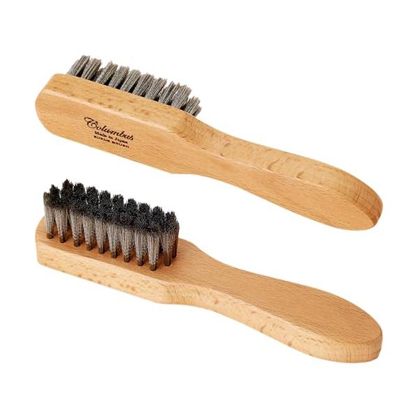 原産国:日本 素材:毛:ステンレス 持ち手:ブナ材ファッション/ケア用品・工具・時計バンド/シューケア・シューアクセサリー/ブラシ