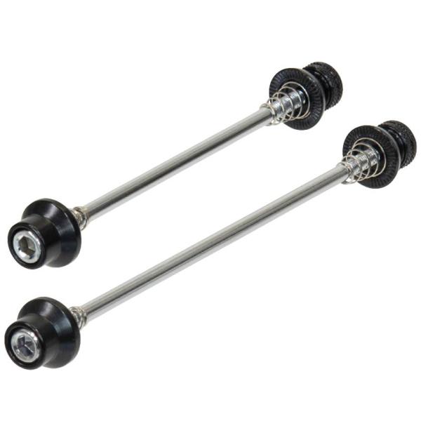 ギザ F04-AJAK 前後スキュワーセット 100mm/135mmブラックスポーツ&amp;アウトドア/自転車/自転車パーツ/ハブ