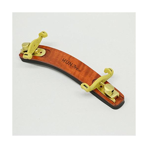 バイオリン用肩当て4/4サイズ脚折り畳み式木製(メイプル合板)楽器・音響機器/弦楽器/弦楽器アクセサリ/肩当て・あご当て