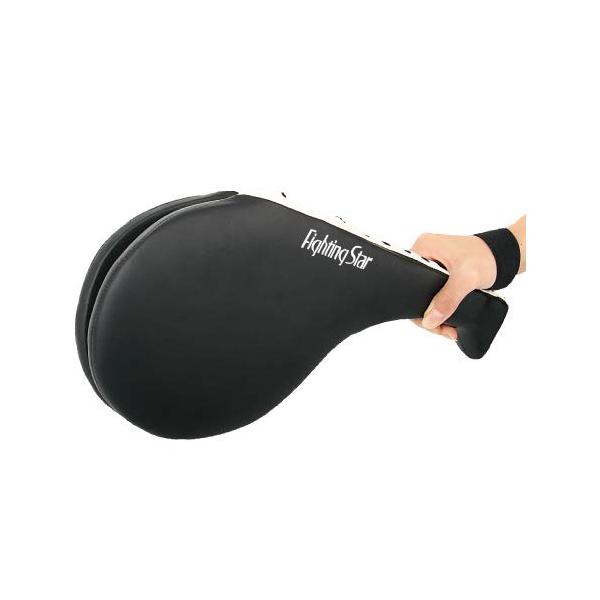 手刀、ハイキック、防御の練習をしたり、反射神経を鍛えたり、使い方は自由  サイズ:約20cm*38cm　カラー:黒１個の値段です。素材:PUレザースポーツ＆アウトドア/武術・格闘技/空手/キックミット