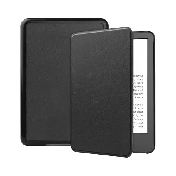 適用機種 New Kindle (2024/2022年発売) 6インチに対応した保護ケース。ご購入前、ご設備の型番をご確認いただきます。 上質PU素材採用 カバー表面は手触りが良く高級感のあふれる耐久性に優れた高級PUレザーで、バックケース...