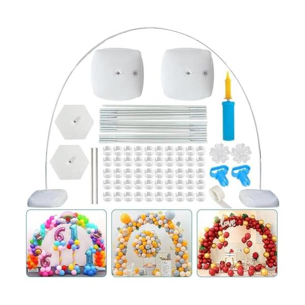 パーソナライズDIYデザイン ：自分の好みに合わせて好きな色やデザインを組み合わせることもできますし、パーティーのテーマに合わせて選ぶこともできます。 繰り返し使用可能 ：上質な繊維棒は、台座の設計が安定しており、強風で倒れにくく、風や物体...