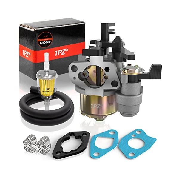 対応機種 ホンダ：GX160、GX168、GX200；部品番号：16100-ZH8-W61 (GX160) パッケージ内 1 * 1PZ ボックス、1 * キャブレター、1 * 燃料フィルター、1 * 24インチ 内径5mm 燃料ホース、2...