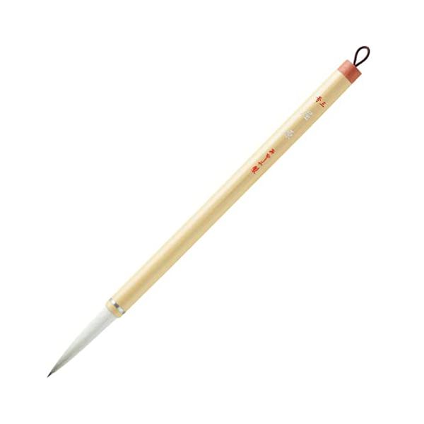 商品サイズ 約10.5径*280mm 軸径 約10.5mm 穂の形状 長鋒／ 穂の長さ 約60mm 弾力 ほどよい硬さ 主原毛 羊毛、牛耳、貂、狸文房具・オフィス用品/学習用品/書道用具/書道筆