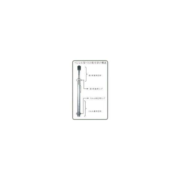 ペンシル型 ベルトテンションゲージ産業・研究開発用品/FA・メカニカル部品/ベルト・テンショナー/Vベルト