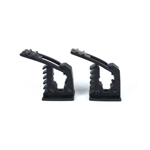 Mini Quick Fist Clamp / ミニ クイックフィスト クランプ(2個入り)　 直径：16mm-32mm 対応 ラバー製 懐中電灯壁面取付クランプDIY・工具・ガーデン/作業工具/締付・固定工具/クランプ/Cクランプ