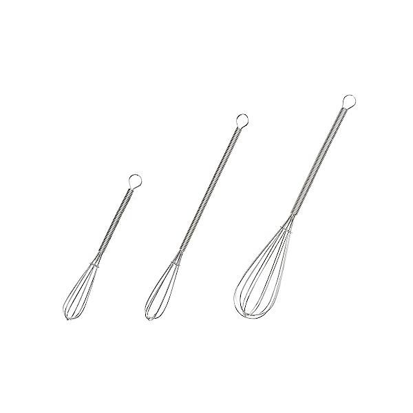 材質:18-8ステンレスセット内容:小(ミニ泡立て)、中(マドラー泡立て)、大(クリーマー泡立て)*各1本 サイズ (奥行*幅*高さ) 小:約2*2*14cm、中:約2*2*19.5cm、大:約3.3*3.3*22cm 重量 小:約9g、中...