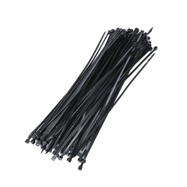 Yammy ナイロン結束バンド(耐候性タイプ) 200MM X 2.5MM 100本入DIY・工具・ガーデン/電設/ケーブルアクセサリ/結束バンド