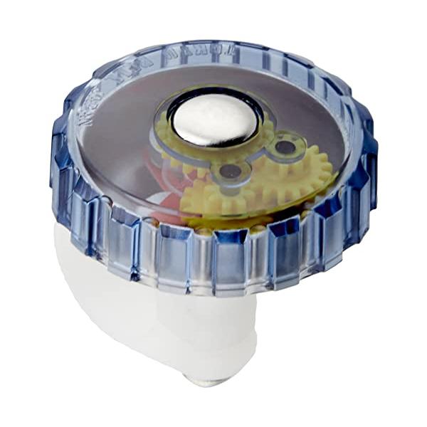 従来の引きベルを裏返し、ギアの動きが透けて見えるようにした新機構。アルミニウムφ22.2スポーツ＆アウトドア/自転車/自転車アクセサリ/ベル