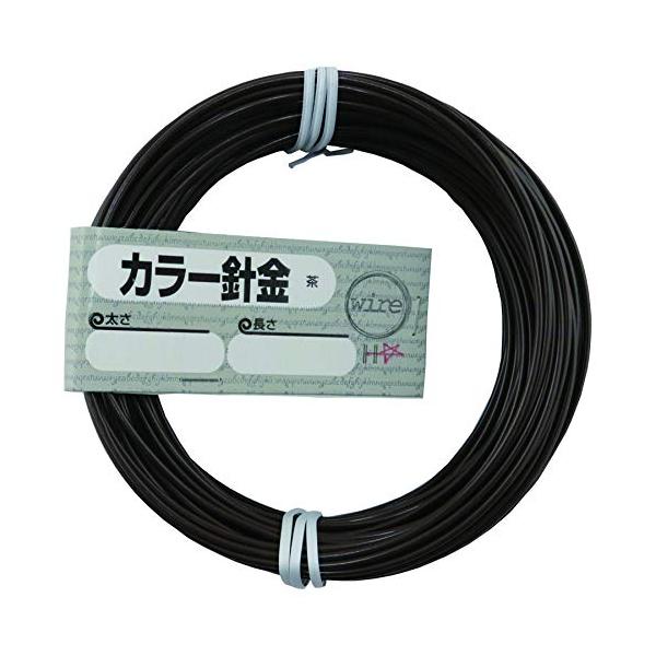 使用荷重:3kgf。なまし鉄線にPVC ポリ塩化ビニール を被膜した針金です。手で曲げられます。軟らかく、折り曲げ・ねじり・巻き付け等が容易で広い範囲で使用できます。カラーバリエーションは全10色。緑・薄緑・白・黒・茶・グレー・青・赤・黄・...