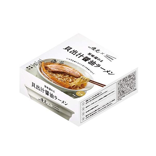 IZAMESHI(イザメシ) 麺屋優光*IZAMESHI 旨味溢れる 貝出汁醤油ラーメン 1ケース 20個入 長期保存食 防災食 非常食 麺屋優光食品・飲料・お酒/麺類・パスタ/ラーメン
