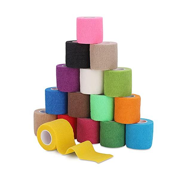 素材 ：不織布 ポリウレタン弾性繊維 ラテックス，防水性と耐汗性，皮膚を直接空気と接触させることができ、汗や湿気は容易に蒸発し、快適で、通気性があり、軽くて柔らかく、皮膚への刺激が少なくなります。 ?型 ：16卷，等?：?5cm ?4.5m...