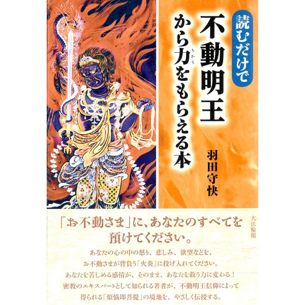 不動明王は、怒りの表情で火炎を背負っている、荒々しい仏さま。その不動明王への信仰の秘訣を、やさしく説き明かします。「あなたの怒り、悲しみ、欲望などを、不動明王が背負う火炎に投げ入れて下さい…」。不動明王を通じて、自分の感情への取り組み方など...